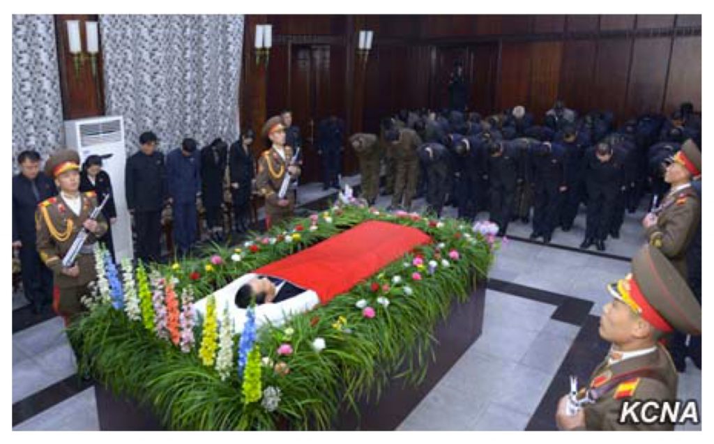 Kim Jong Un Attends Kim Yang Gon’s Viewing and Wake | North Korea ...